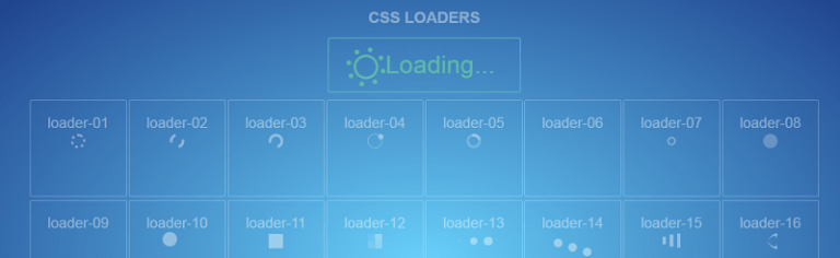 15+ CSS Loaders 2022 – free html design