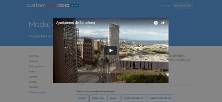 18 CSS Modal Windows 2024 Free HTML Designs