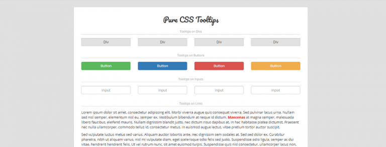 14 Best CSS Tooltips 2024 - Freehtmldesigns.com 14 Best CSS Tooltips 2024 - Freehtmldesigns.com