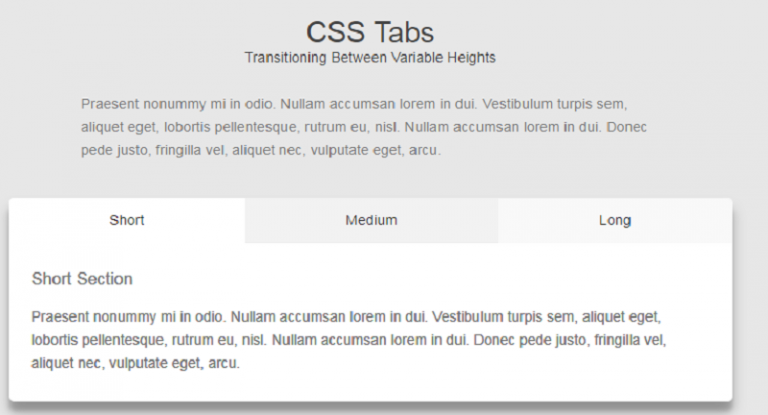 16 Best Free CSS Tabs In 2025 | Free HTML designs