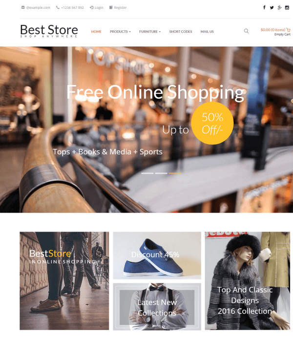 40 Best Free Ecommerce Html Website Templates 2024