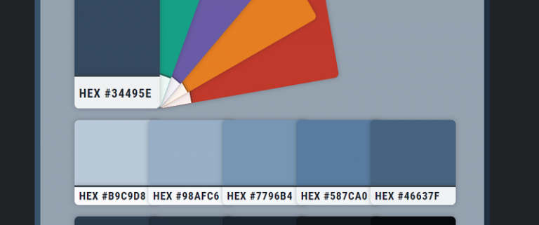 15+ CSS Color Palettes 2024 Free HTML Designs
