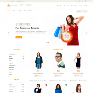 Free Ecommerce HTML Website Templates (Handpicked)