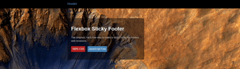 15 Best CSS Headers And Footers 2025 | Free HTML Designs