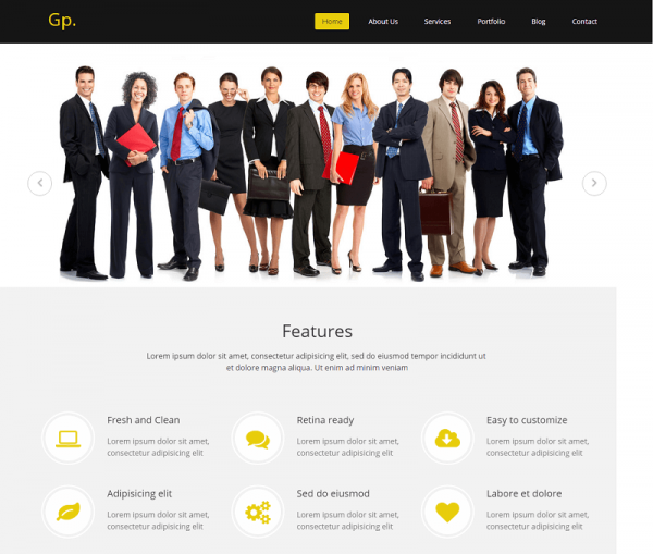 39 Free Business Html Website Templates of this year
