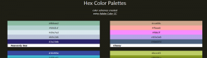 15+ CSS Color Palettes 2024 Free HTML Designs