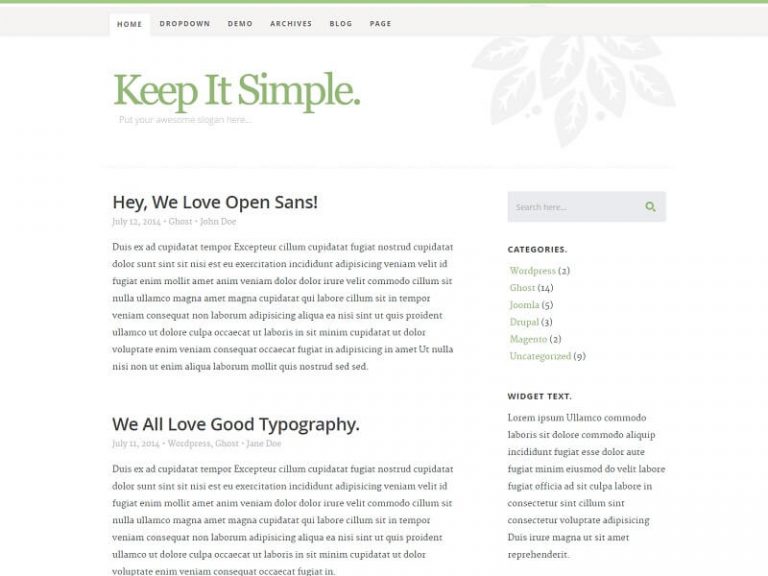 20+ Best Free Blog Html Website Templates 2023 For Blogging Website