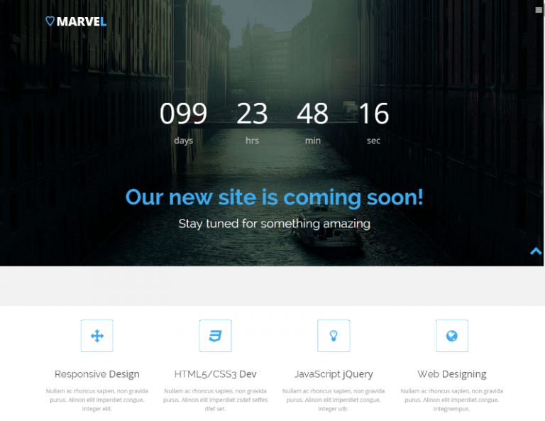 Free Coming Soon Html Templates, Under Construction Templates