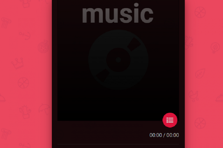 15+ CSS Music Players 2024 Free HTML Designs
