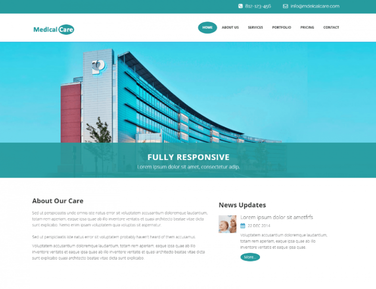 11 Best Free Health Medical HTML Website Templates 2025