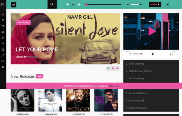 22 Best Free Music Html Website Templates 2023 For Music Lover