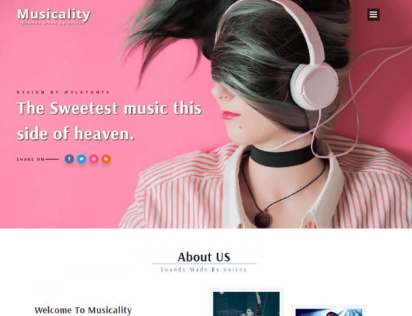 22 Best Free Music Html Website Templates 2023 For Music Lover