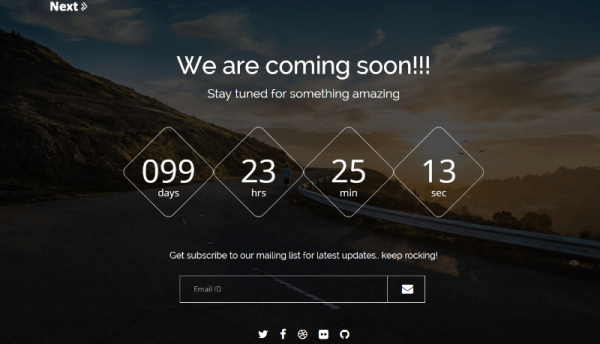 24 Best Free Coming Soon HTML Templates, Under Construction Templates