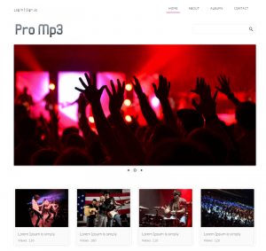 22 Best Free Music Html Website Templates 2021 For Music Lover