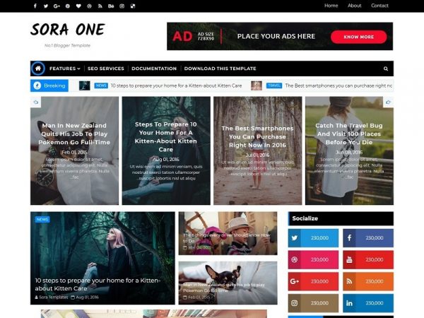 18 Best Free Blog Html Website Templates 2024 For Blogging Website 18 Best Free Blog Html Website Templates 2024 For Blogging Website