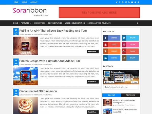 18 Best Free Blog Html Website Templates 2024 For Blogging Website