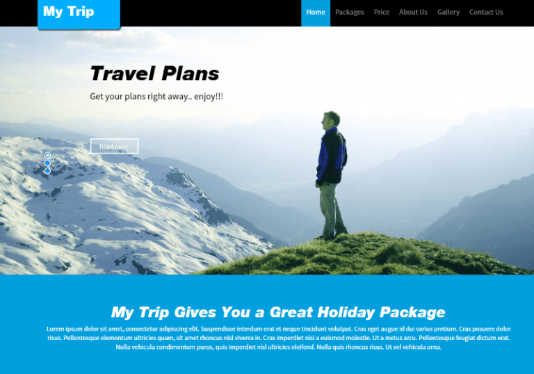 20 Best Free Travel HTML Website Templates 2025