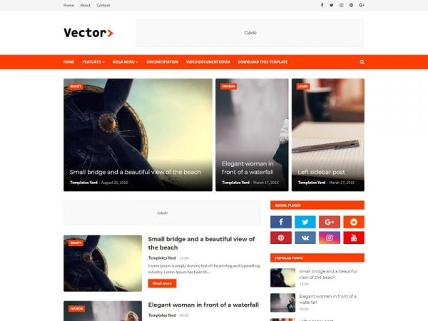 18 Best Free Blog Html Website Templates 2024 For Blogging Website