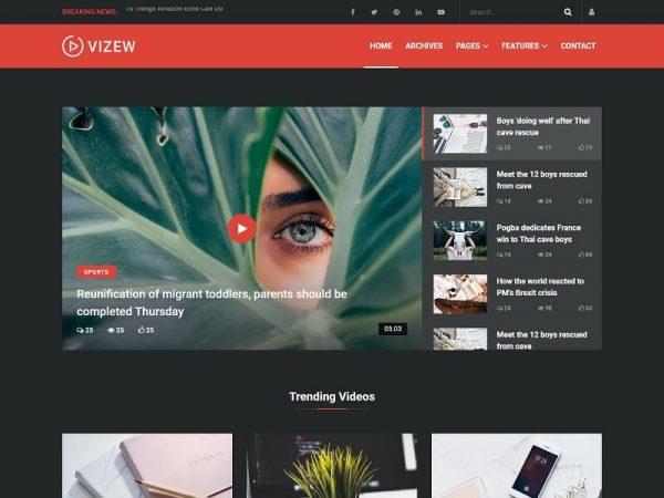 18 Best Free Blog Html Website Templates 2024 For Blogging Website