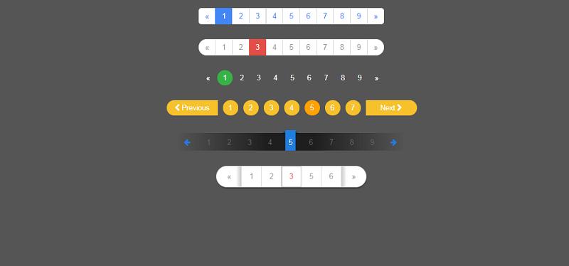 16+ Best CSS Pagination 2024 Free HTML Designs