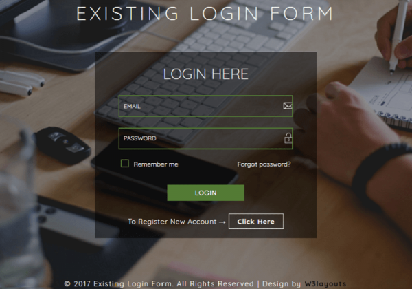 40 Best Free HTML5 Login Form Templates 2024 For web applications