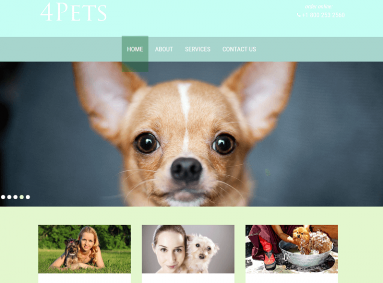 32 Best Free Animals & Pets Html Website Templates 2025