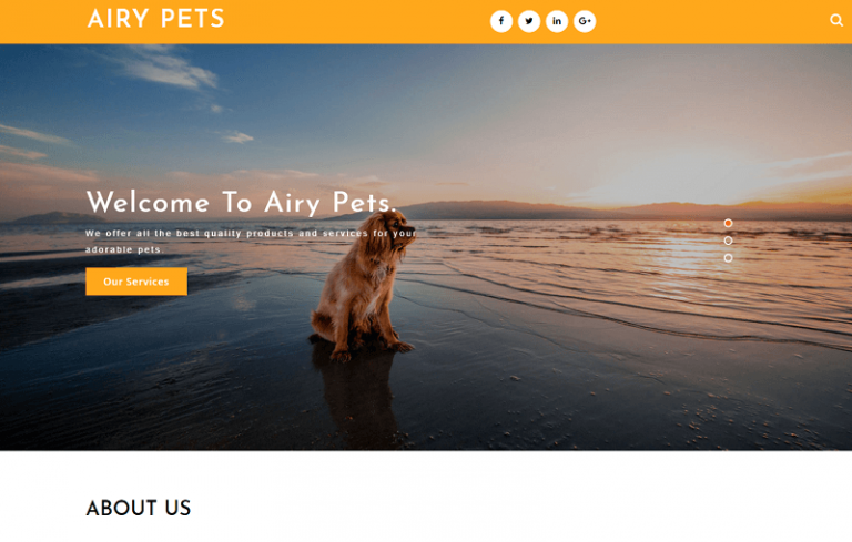 32 Best Free Animals & Pets Html Website Templates 2025