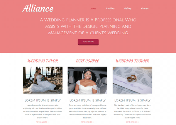 33 Best Free Wedding Html Website Templates 2023