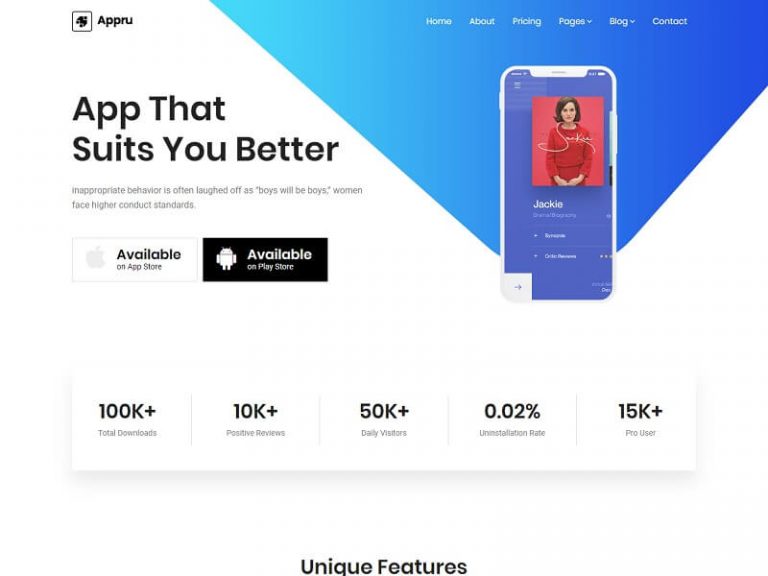 32 Best Free Landing Page Html Templates 2025 For your Applications