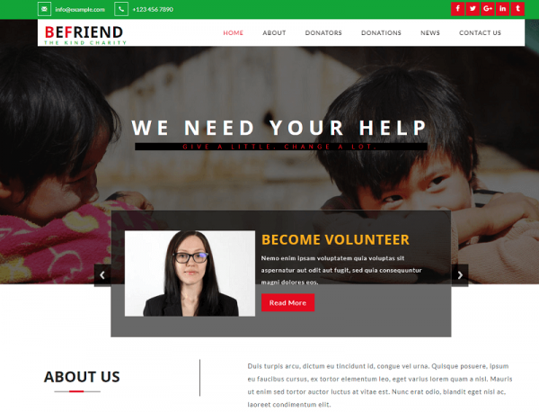 31+ Best Free Society And People Html Website Templates 2024