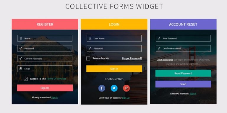 40 Best Free HTML5 Form Templates 2024 Login & Signup Forms