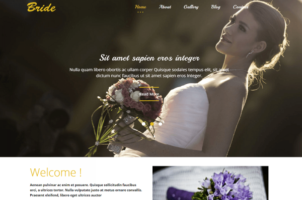 33 Best Free Wedding Html Website Templates 2023