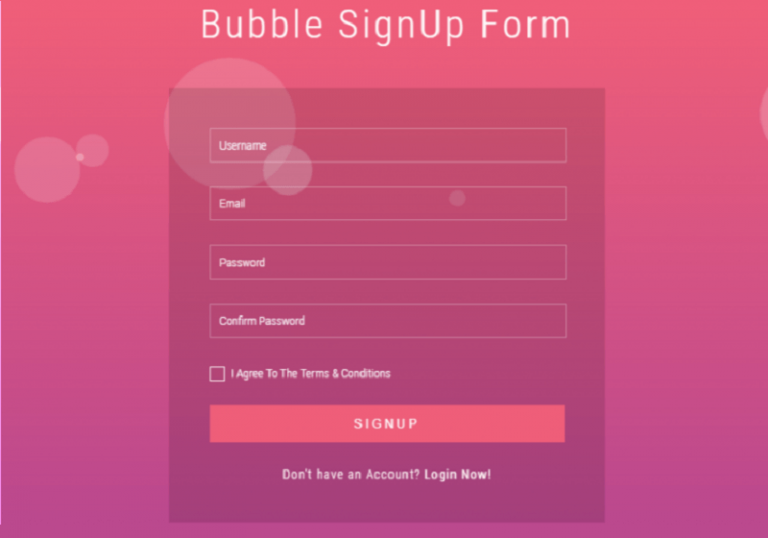 38 Best Free HTML5 Signup Form Templates 2025