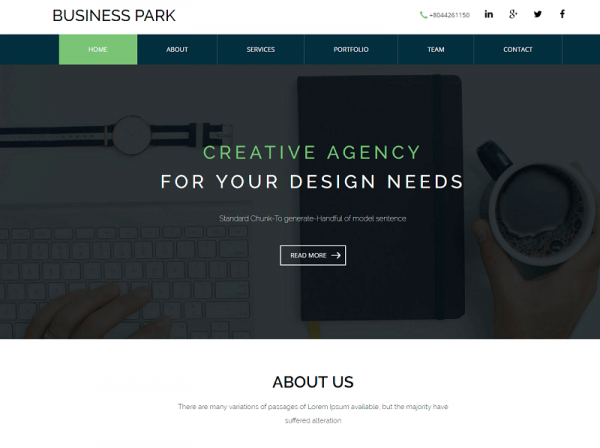 45+ Free Business Html Website Templates of this year