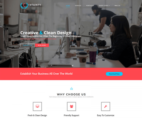 40+ Best Free One page Html Website Templates 2022 – free html design
