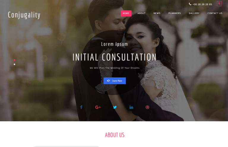 33 Best Free Wedding Html Website Templates 2024