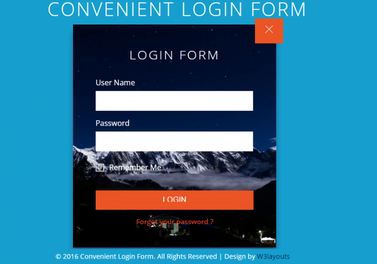 40 Best Free HTML5 Form Templates 2024 Login & Signup Forms