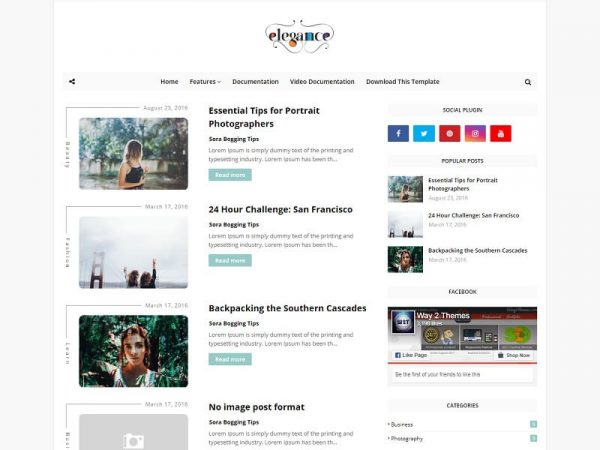 Free Responsive Blogger Templates (Handpicked) - FreeHTMLDesigns