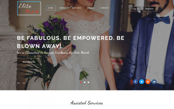 33 Best Free Wedding Html Website Templates 2024