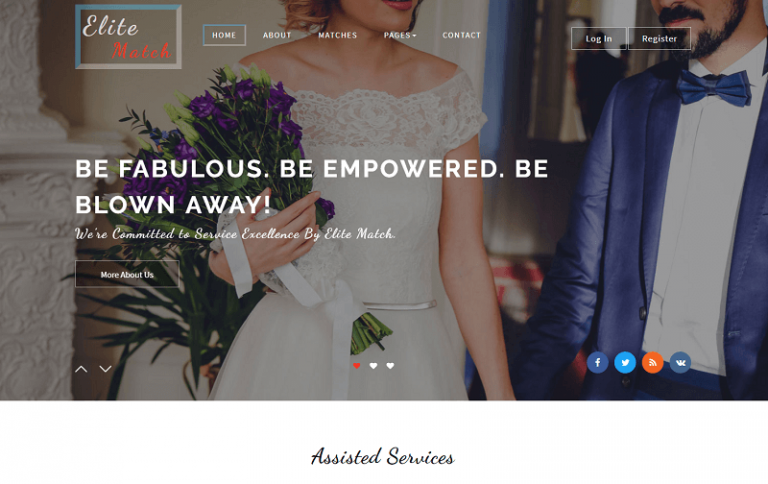 33 Best Free Wedding Html Website Templates 2024