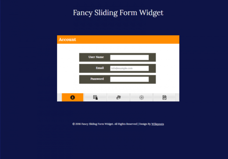 40 Best Free HTML5 Form Templates 2024 Login & Signup Forms