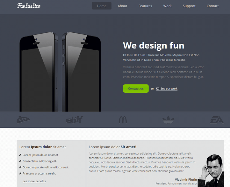 32 Best Free Landing Page Html Templates 2025 For your Applications