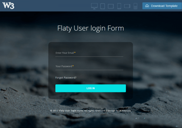 40 Best Free HTML5 Login Form Templates 2024 For web applications