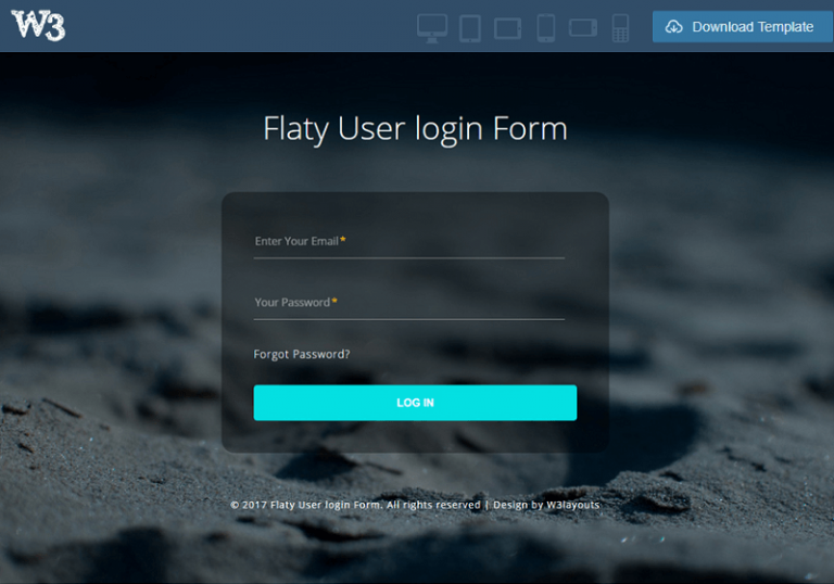40 Best Free HTML5 Login Form Templates 2024 For web applications
