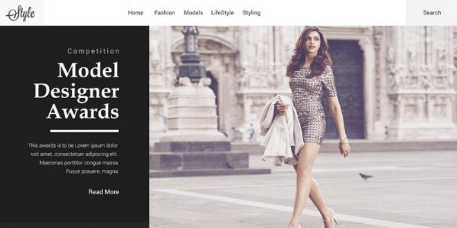 29 Best Free Fashion PSD Website Templates 2024
