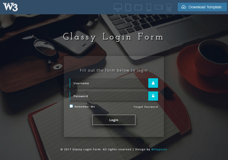 40 Best Free HTML5 Login Form Templates 2024 For web applications