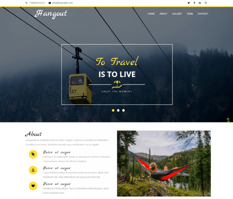 36+ Best Free Travel Html Website Templates 2024