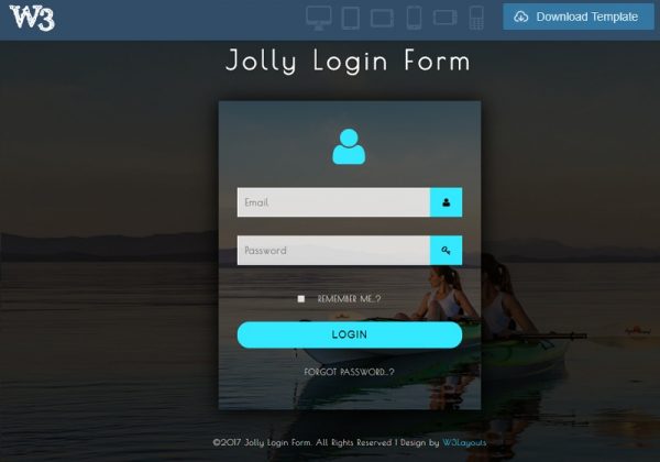 40 Best Free HTML5 Login Form Templates 2024 For web applications