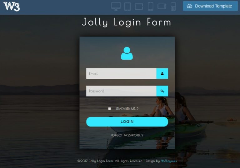 40 Best Free HTML5 Login Form Templates 2024 For web applications