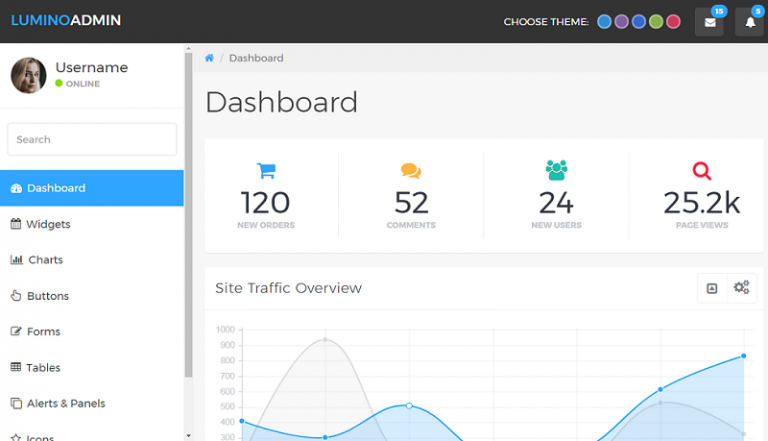 20 Best Free Bootstrap Admin Dashboard Templates